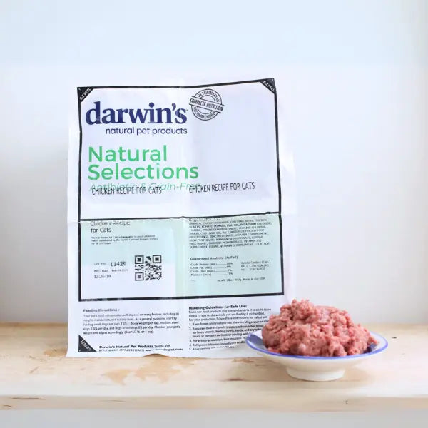 Fresh Organic Cat Food: Natural Selections | Darwin's