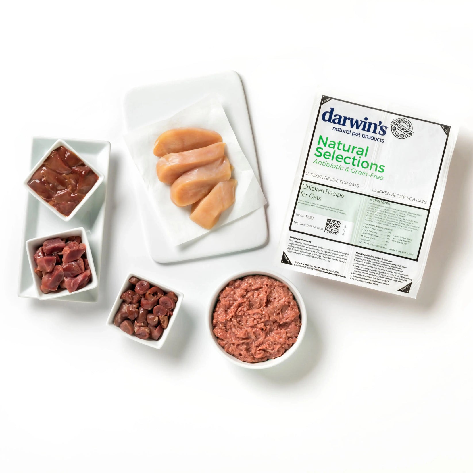 Natural Selections Variety Box: Best Natural Cat Food – Darwin's